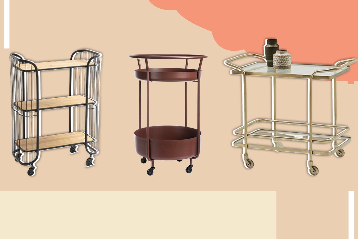 Drinks trolley 2022: Best bar carts for home cocktails | The Independent