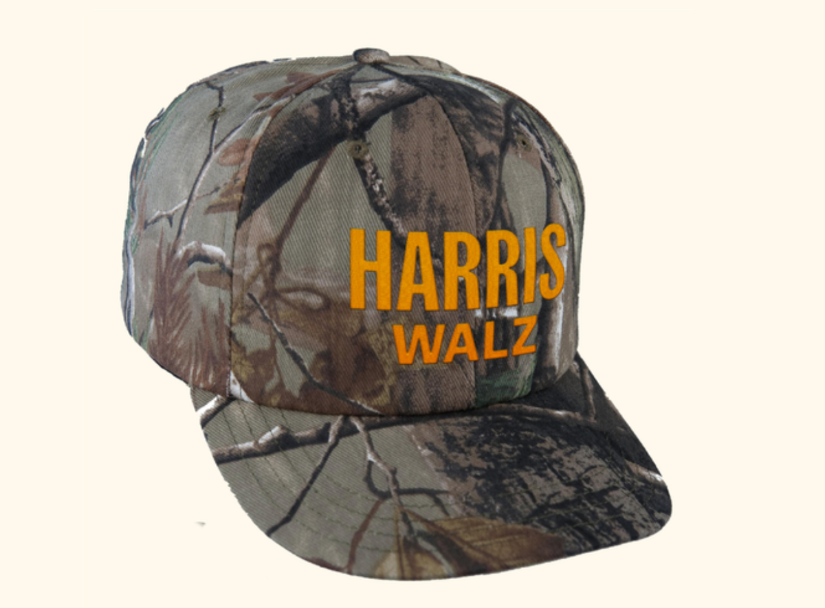 Harris-Walz camouflage ‘midwest princess’ hat reaches nearly $1m in ...