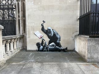 Westminster Council reveals plans for new Banksy flag statue after it ...