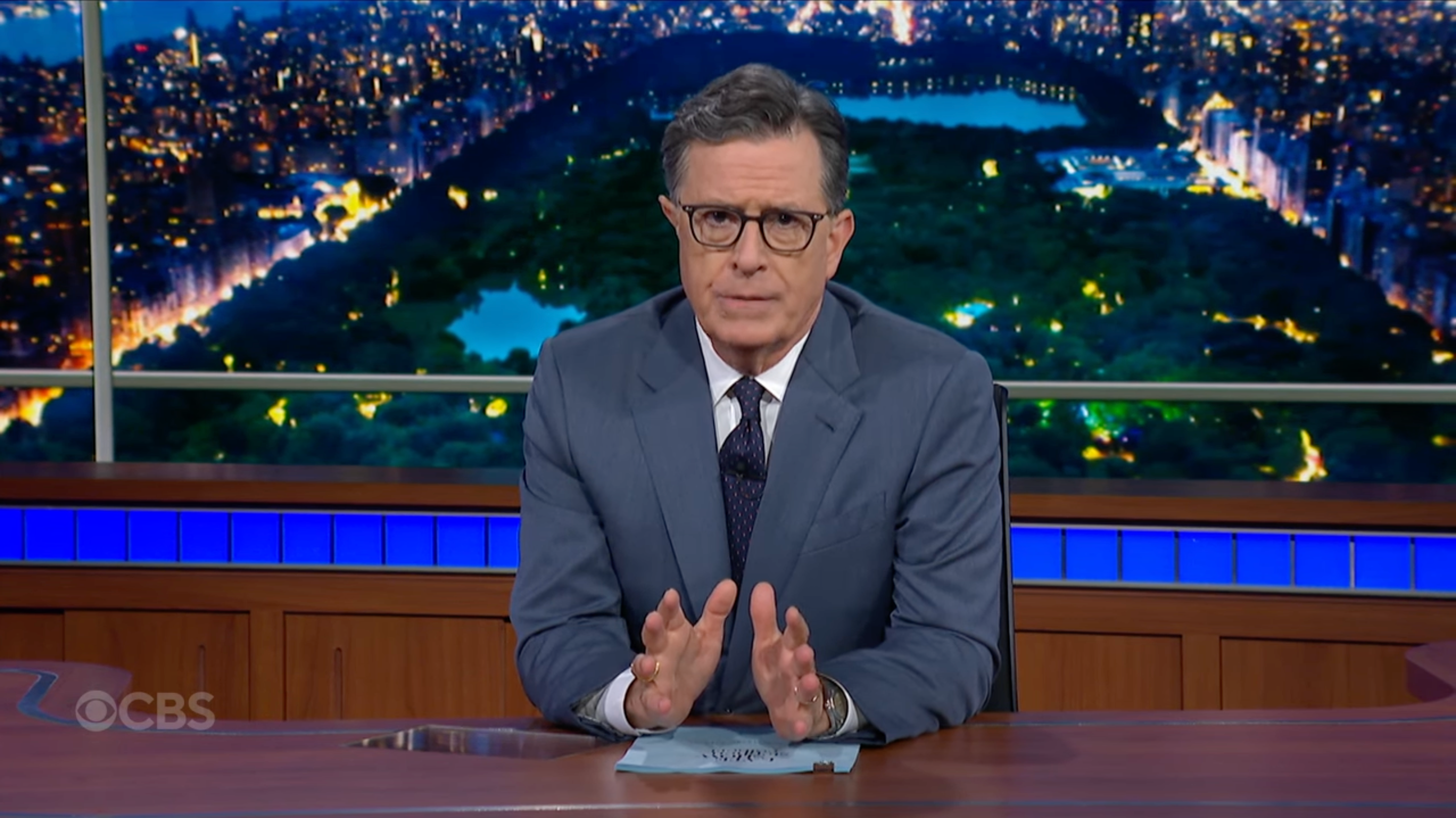 Colbert breaks protocol to start show with urgent address about Charlie Kirk shooting | The ...
