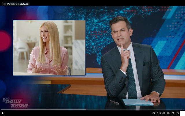 The Daily Show shreds Ivanka Trump’s ‘out-of-touch’ interview about $1. ...