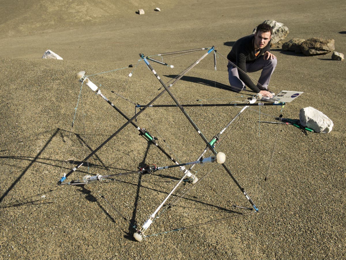 Nasa's tough and mobile 'jumble of tent poles' could be the future of ...