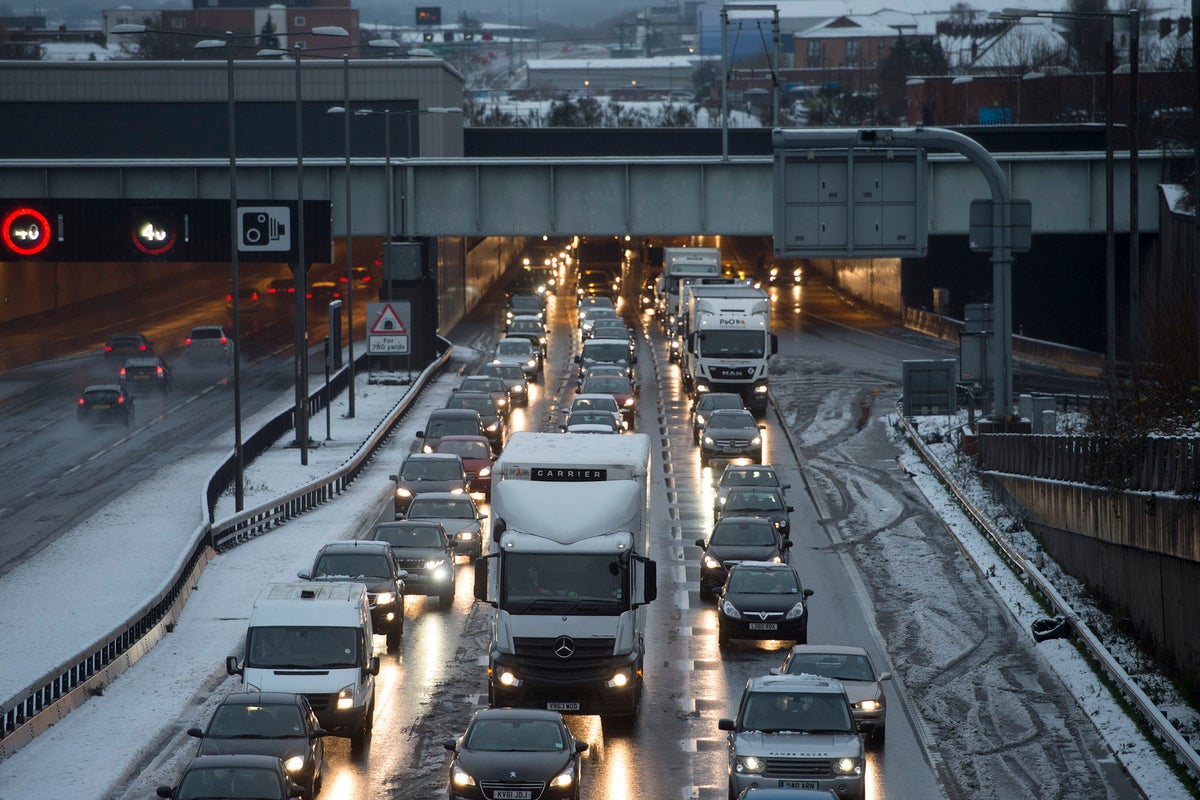 UK weather live: Travel updates as snow and ice cause school closures ...